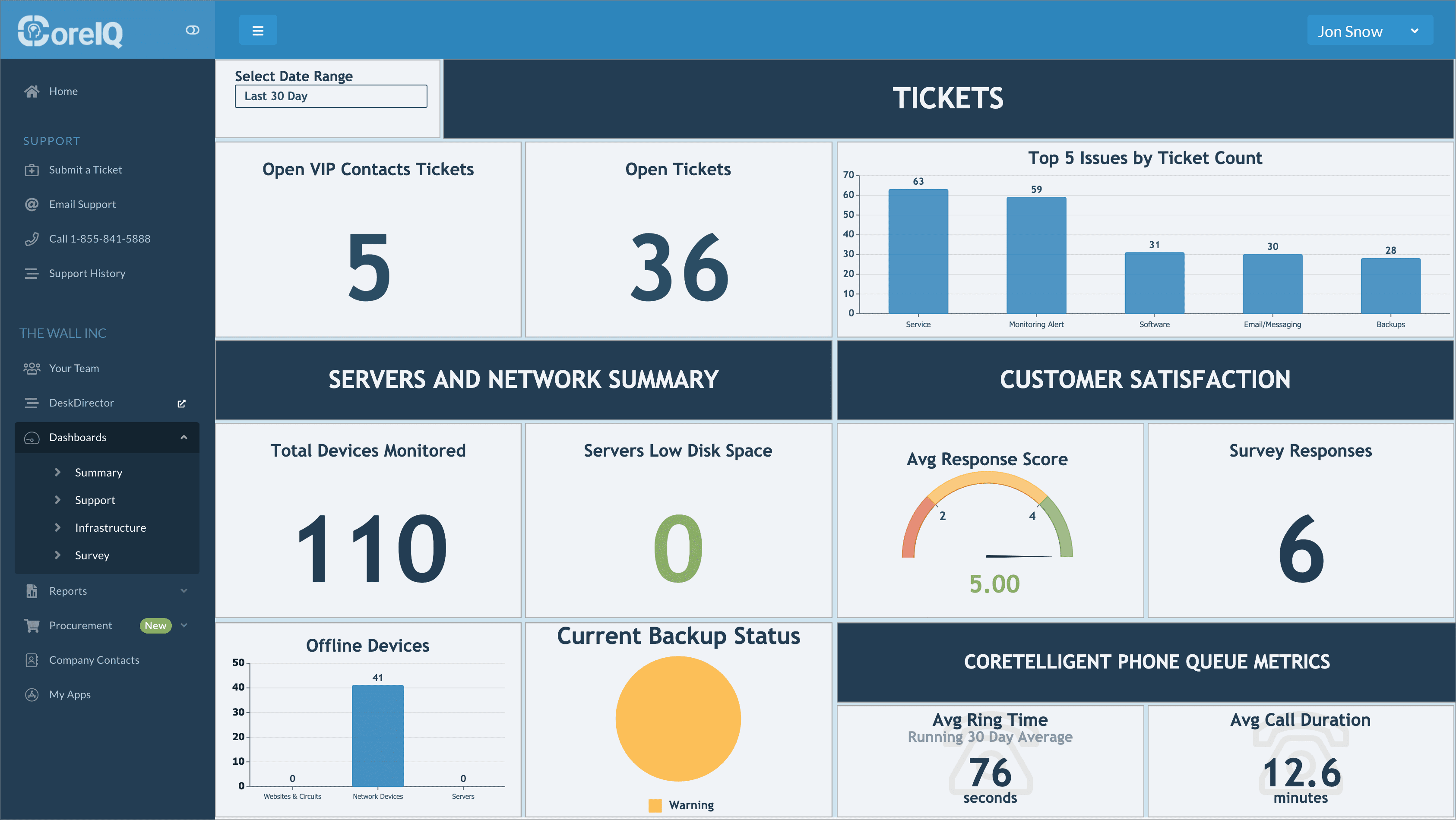 CoreIQ Portal: New Feature Announcement - Coretelligent