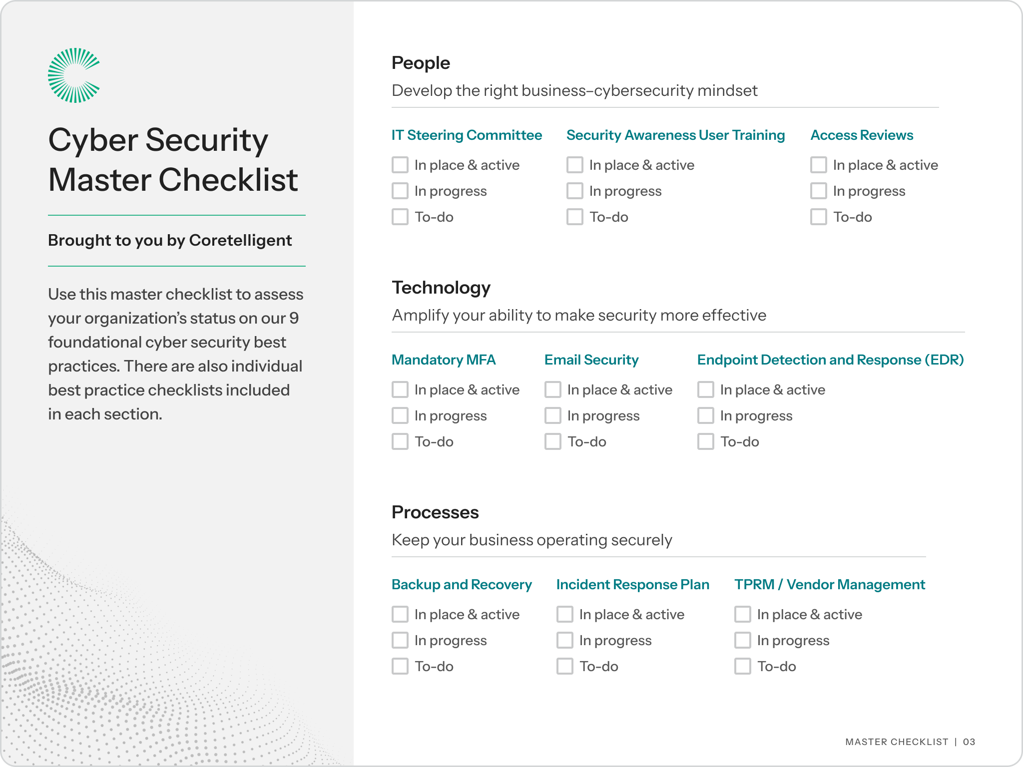 Your Cyber Security Checklist - Risk Assessment & Audit