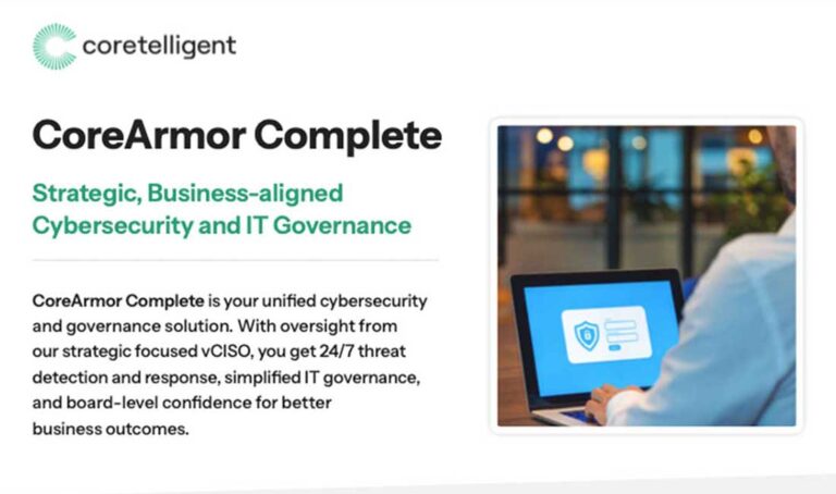 Security and Governance Are Converging – CoreArmor Complete Delivers a ...